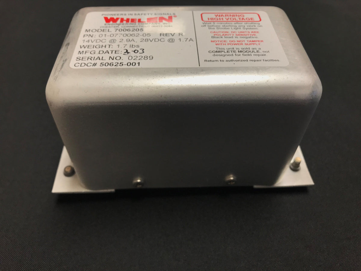Whelen Strobe Light Power Supply 01-0770062-05 – Lone Mountain Aircraft